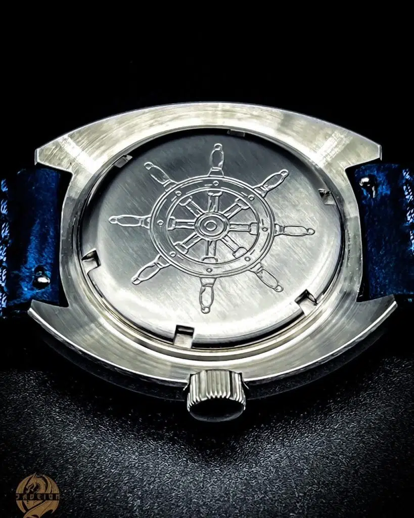 Jadeion Dragon Soxa Silver Open Heart Seiko NH38 Automatic Watch ...